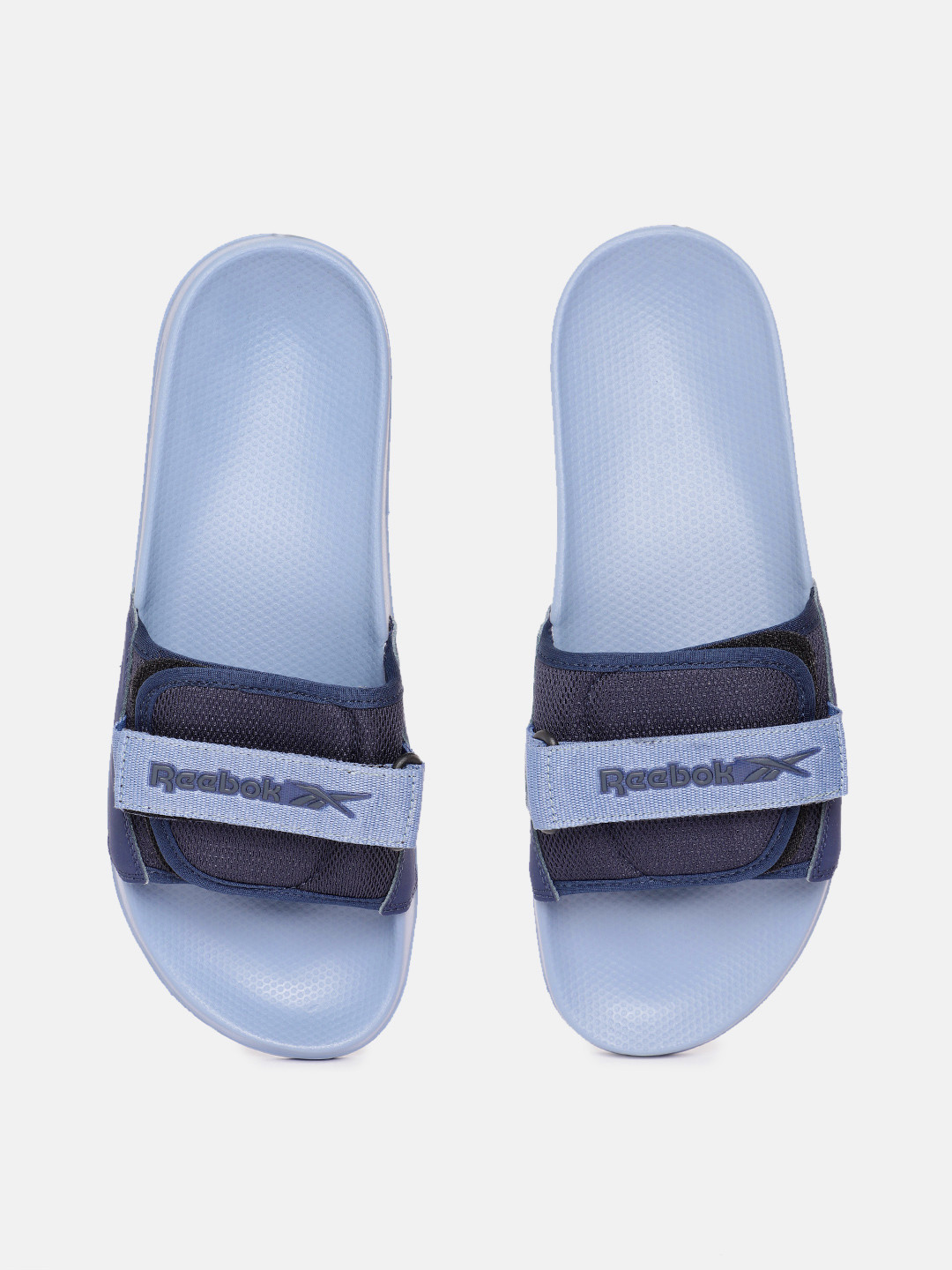 Buy Reebok Unisex Brand Logo Printed Sliders - Flip Flops for Unisex ...
