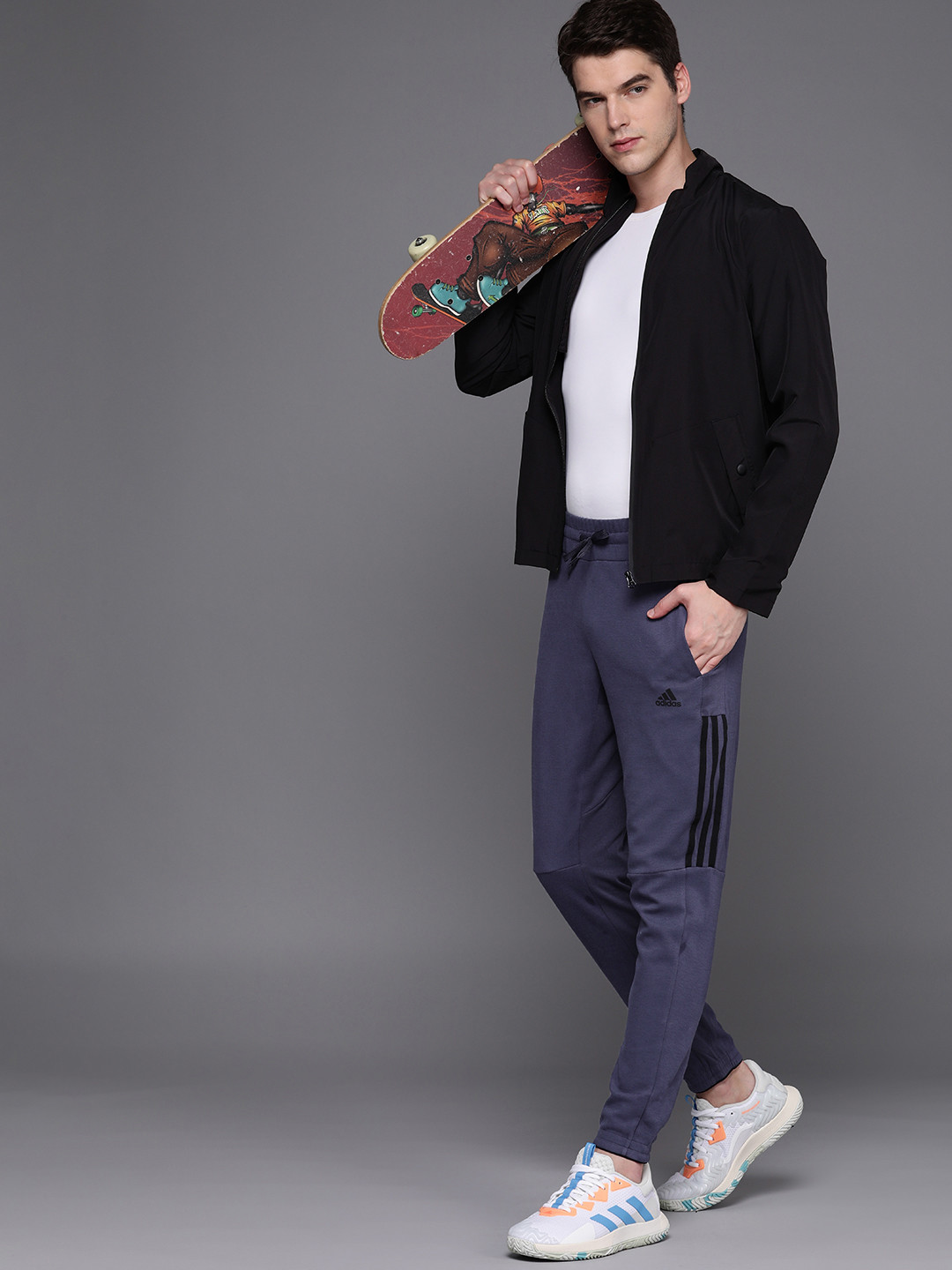 Buy ADIDAS Men Solid Aeroready Yoga Joggers - Track Pants for Men ...