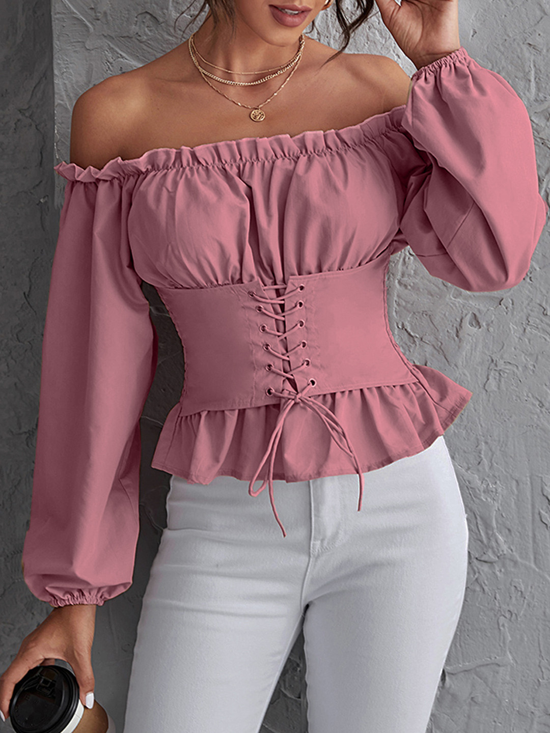 Buy URBANIC Pink Off Shoulder Tube Top - Tops for Women 18525578 | Myntra