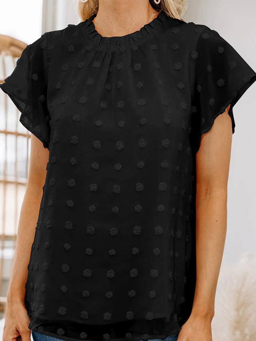 Buy URBANIC Black Blouson Top - Tops for Women 18525744 | Myntra