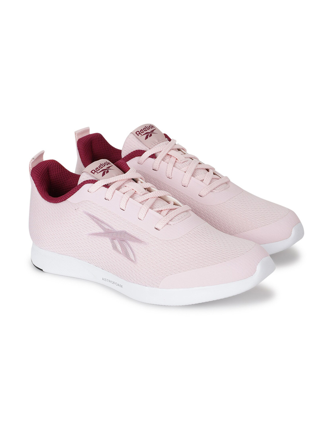 Buy Reebok Women Pink Mesh Lunar Walk Shoes - Sports Shoes for Women ...