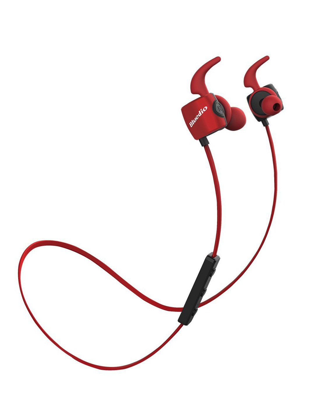Buy Bluedio Red In Ear TE Wireless Headphones - Headphones for Unisex ...