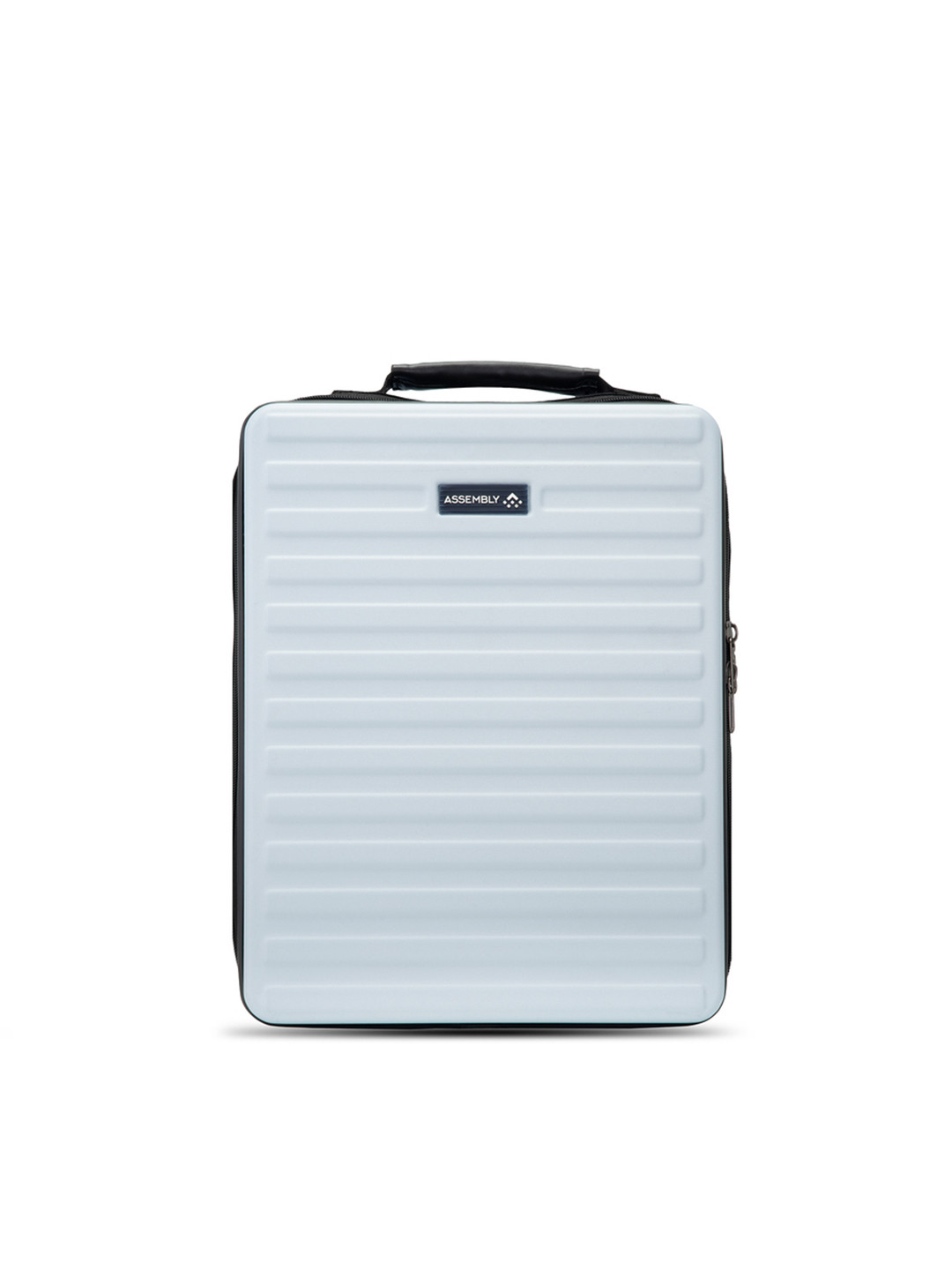 Buy Assembly Unisex Silver Toned Striped 15.6 Inch Laptop Travel Bag ...