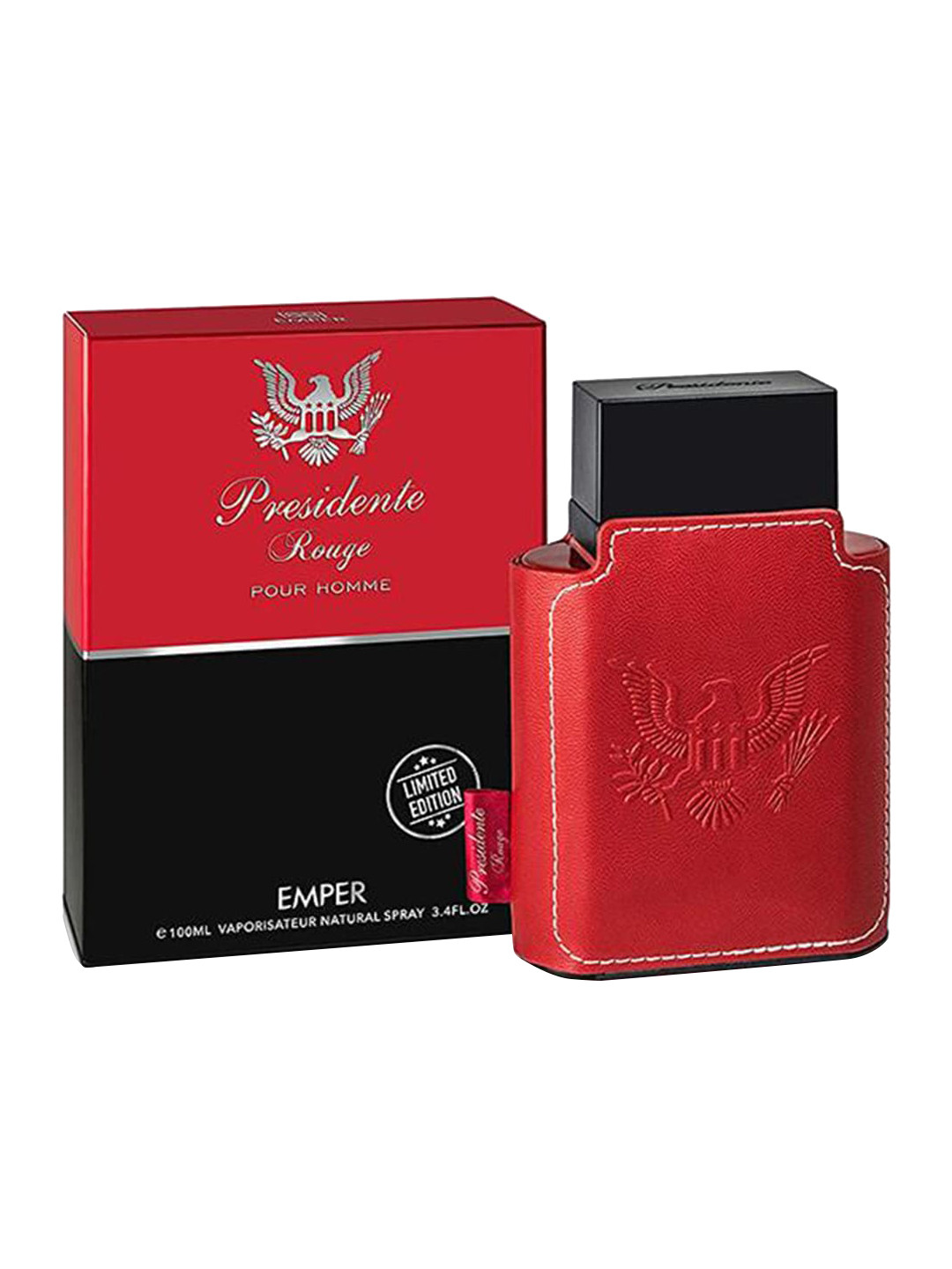 Buy Emper Men Presidente Rouge Eau De Toilette 100 Ml - Perfume for Men ...
