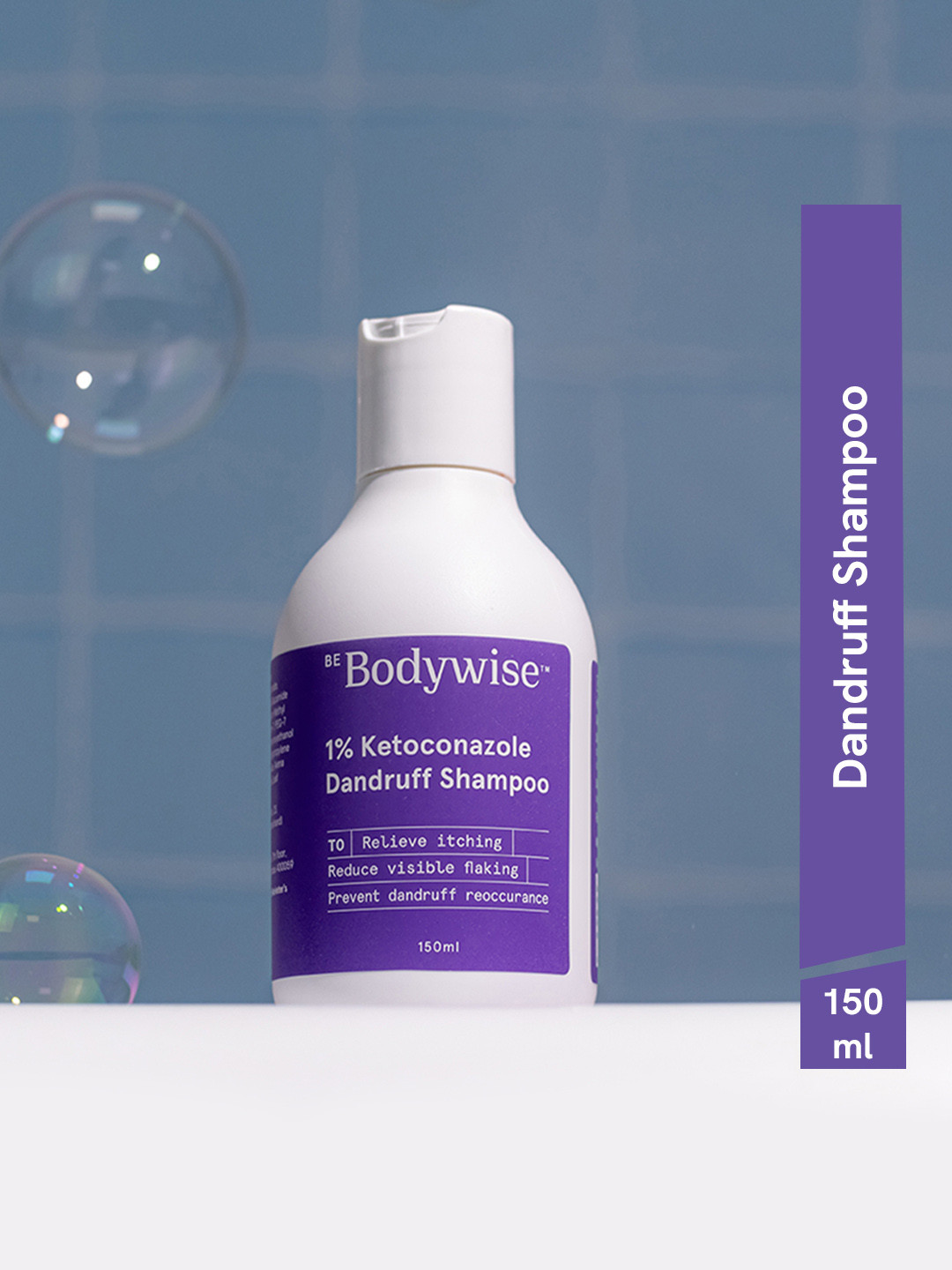 Buy Be Bodywise 1% Ketoconazole Anti Dandruff Shampoo With Oat & Aloe ...