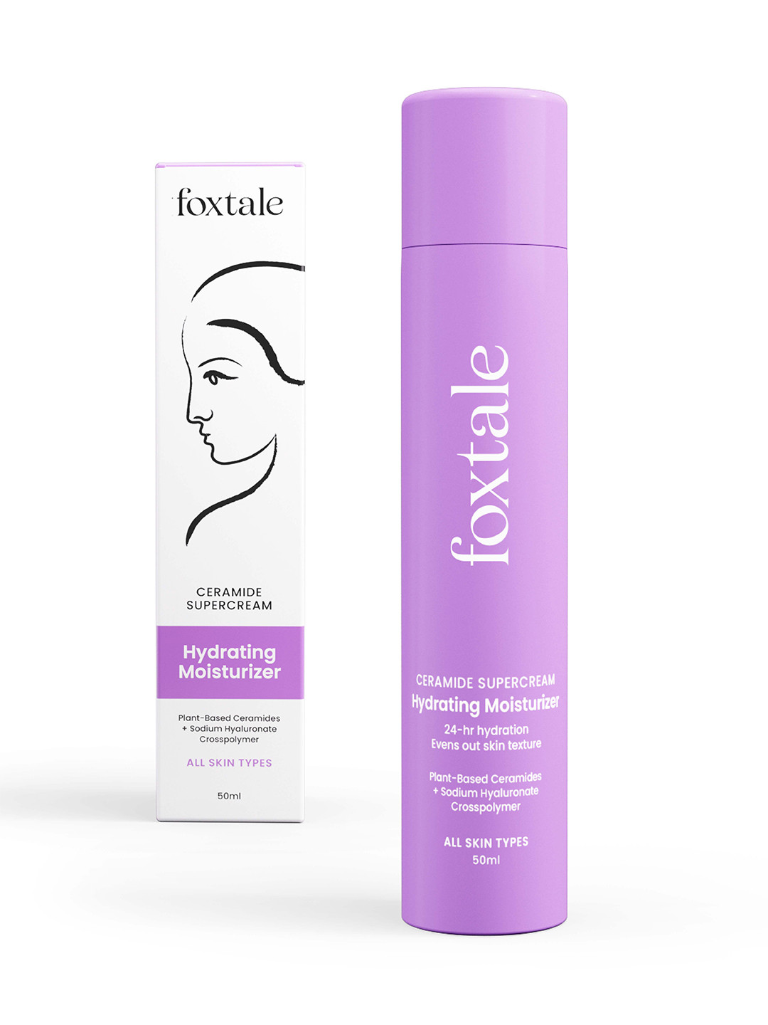 Buy FoxTale Ceramide Supercream Hydrating Ceramide Rich Moisturizer ...