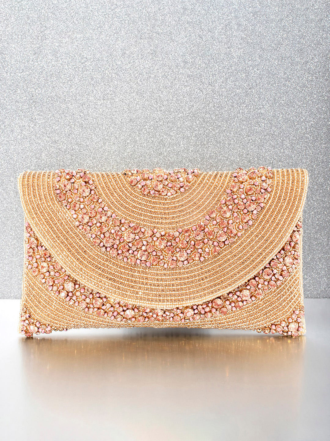 Buy Peora Women Rose Gold Clutches - Clutches for Women 18654222 | Myntra