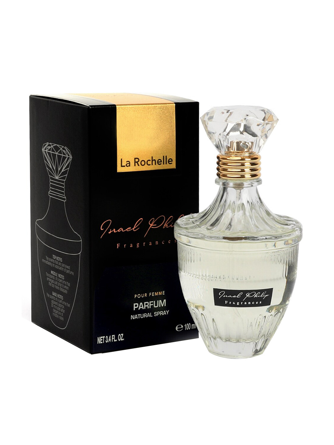 Buy Israel Philip Fragrances Women La Rochelle Parfum Natural Spray 100 ...