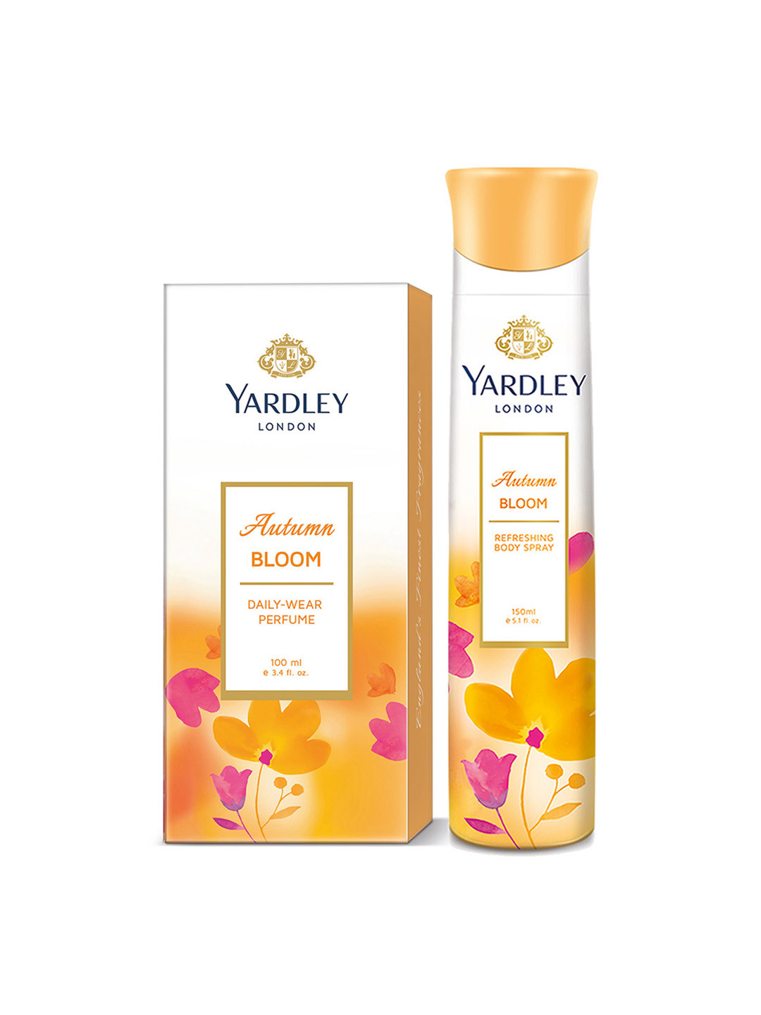 Buy YARDLEY LONDON Women Set Of Autumn Bloom Deodorant 150 Ml & Daily ...