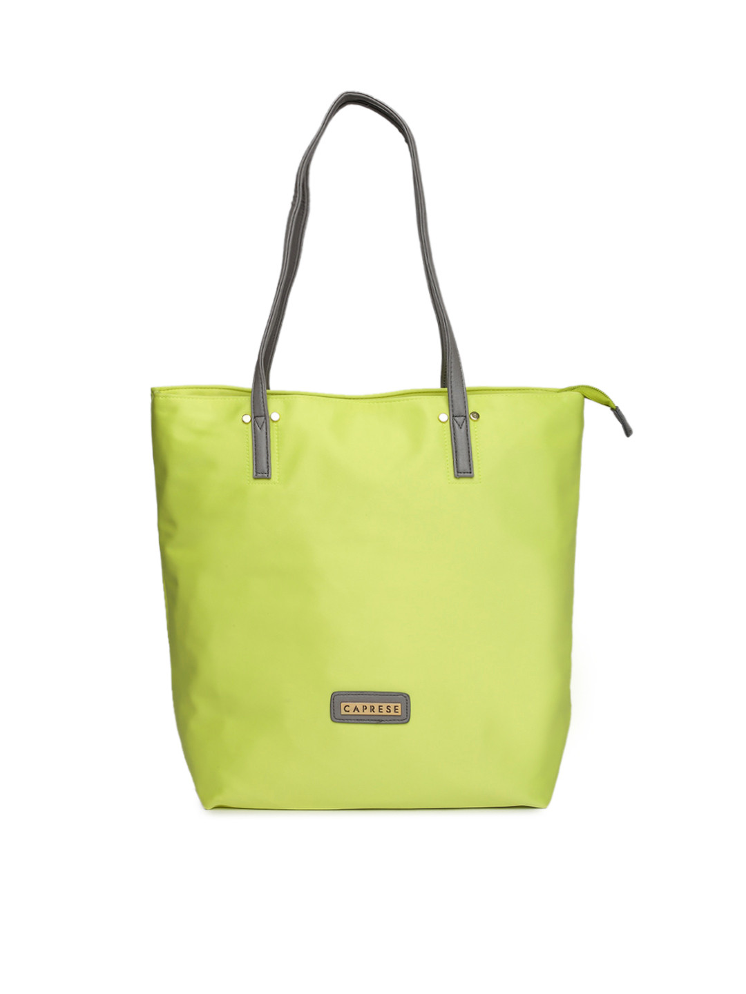 Buy Caprese Lime Green Solid Tote Bag - Handbags for Women 1867841 | Myntra