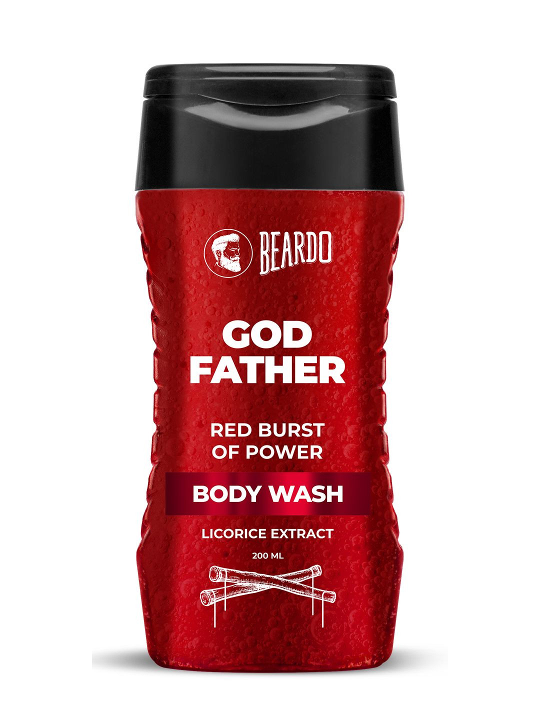 Buy BEARDO Men God Father Red Burst Of Power Body Wash With Licorice ...