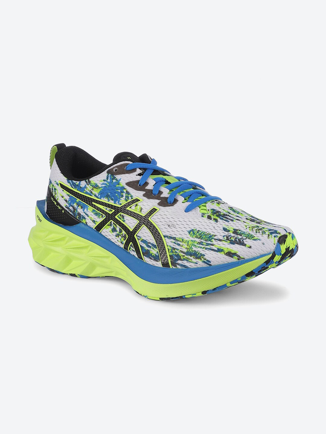 Buy ASICS Men Green Novablast 2 Running Non Marking Shoes - Sports ...