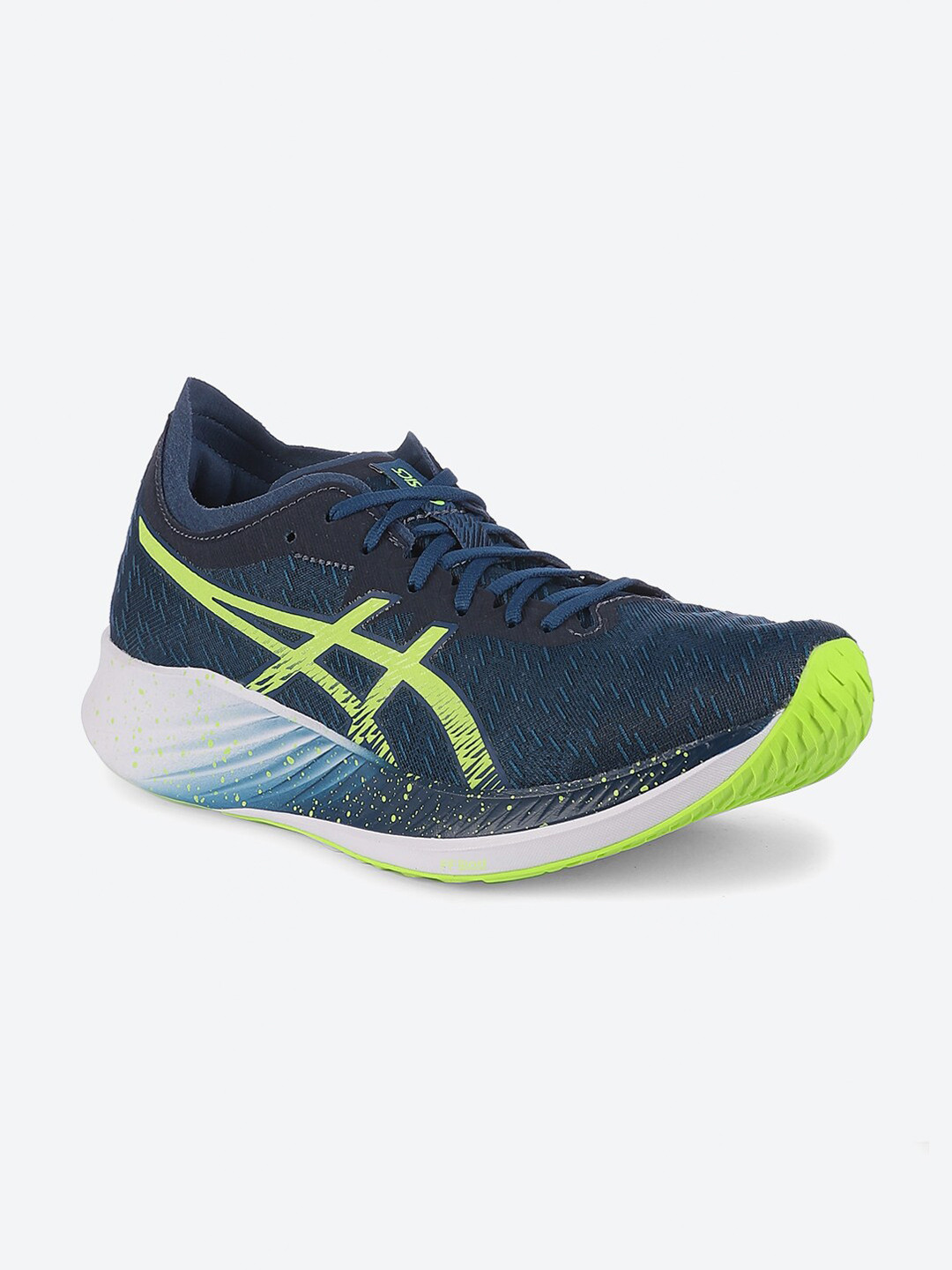 Buy ASICS Men Navy Blue Magic Speed Running Sports Shoes - Sports Shoes ...