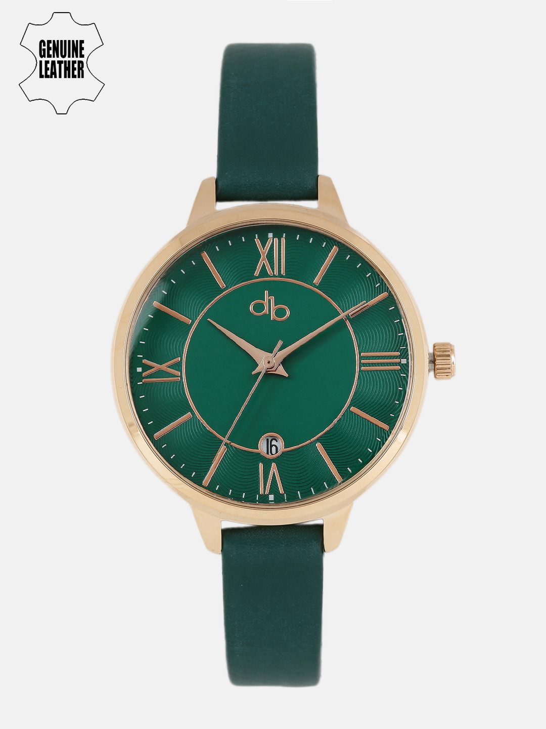 Buy DressBerry Women Green Analogue Watch DB17 32C - Watches for Women ...