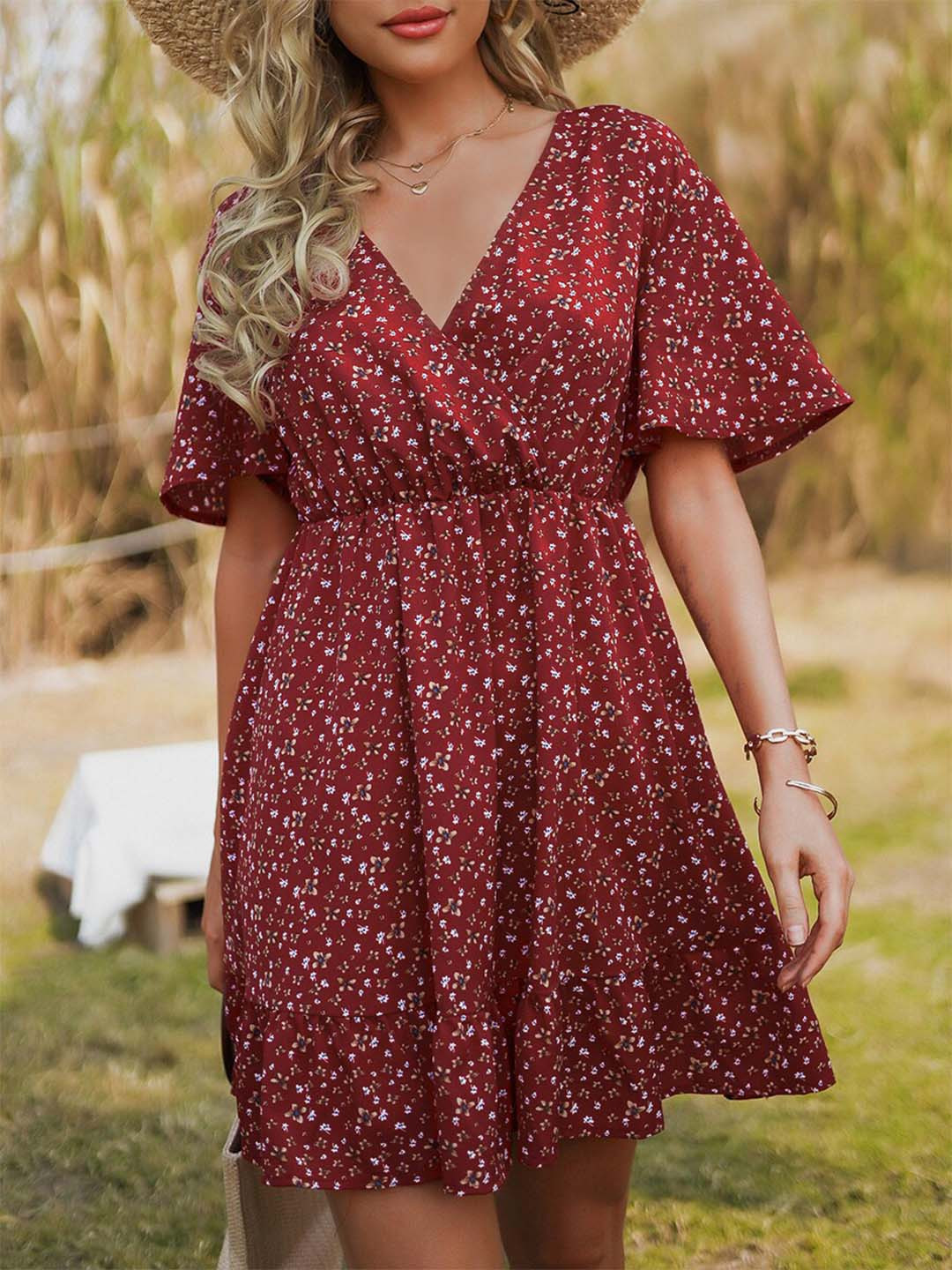 Buy URBANIC Red Dress - Dresses for Women 18700910 | Myntra