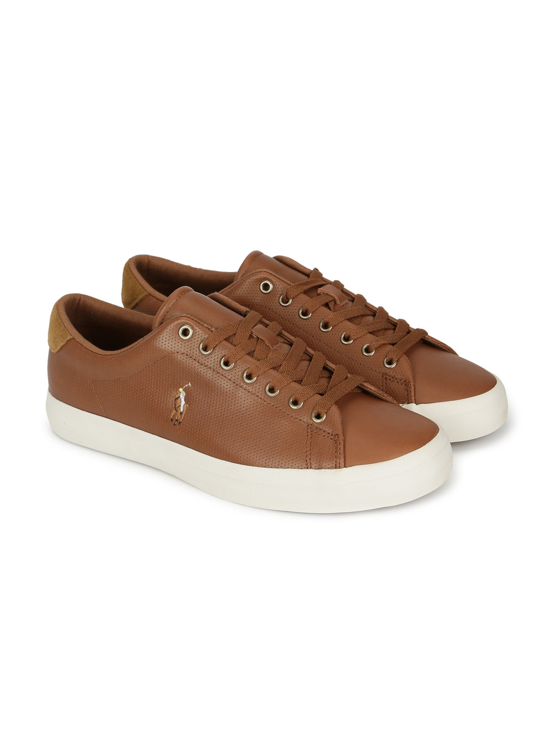Buy Polo Ralph Lauren Men Brown Sneakers - Casual Shoes for Men ...