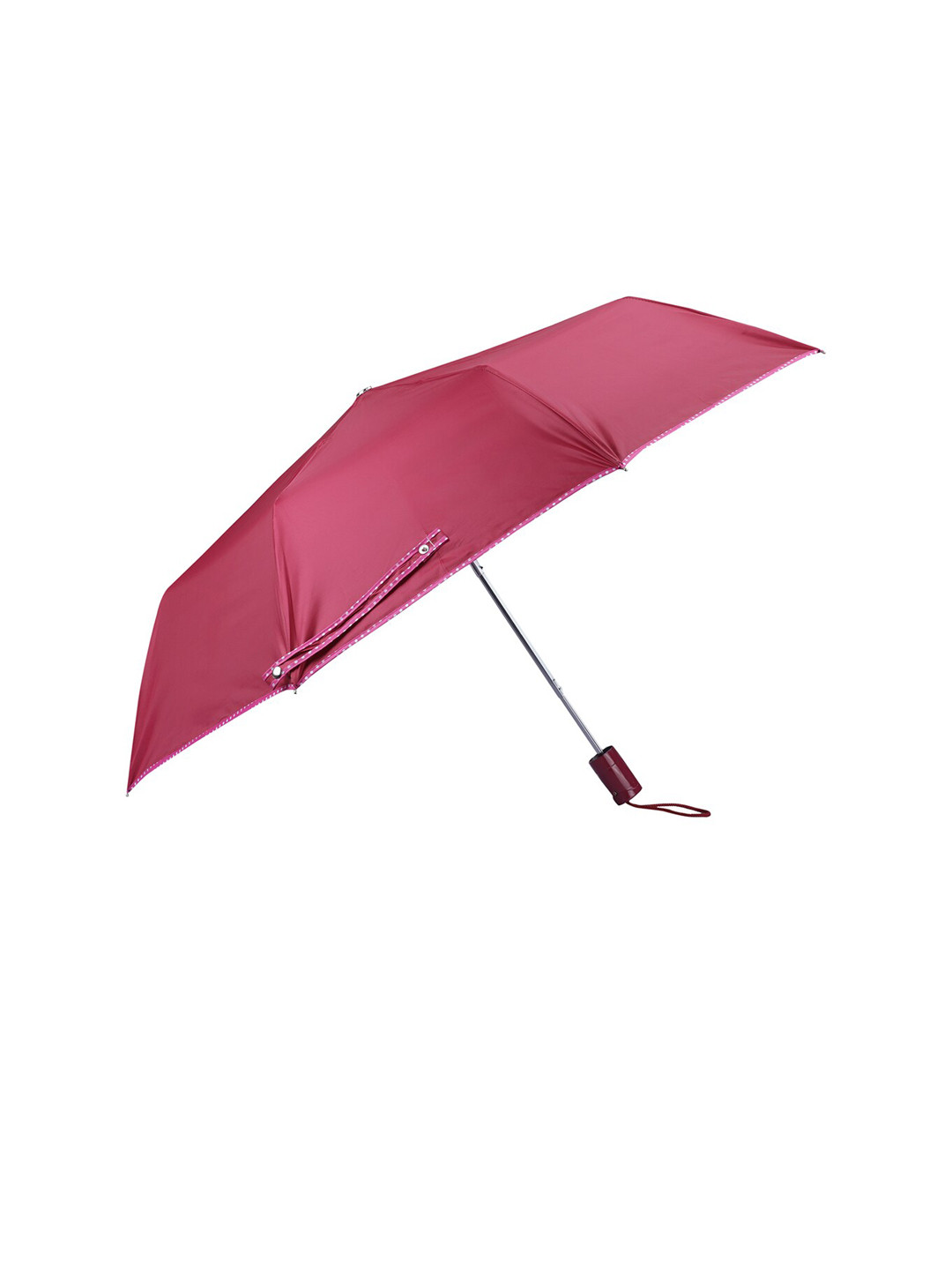 Buy THE CLOWNFISH Monochrome Maroon Solid Umbrellas - Umbrellas for ...