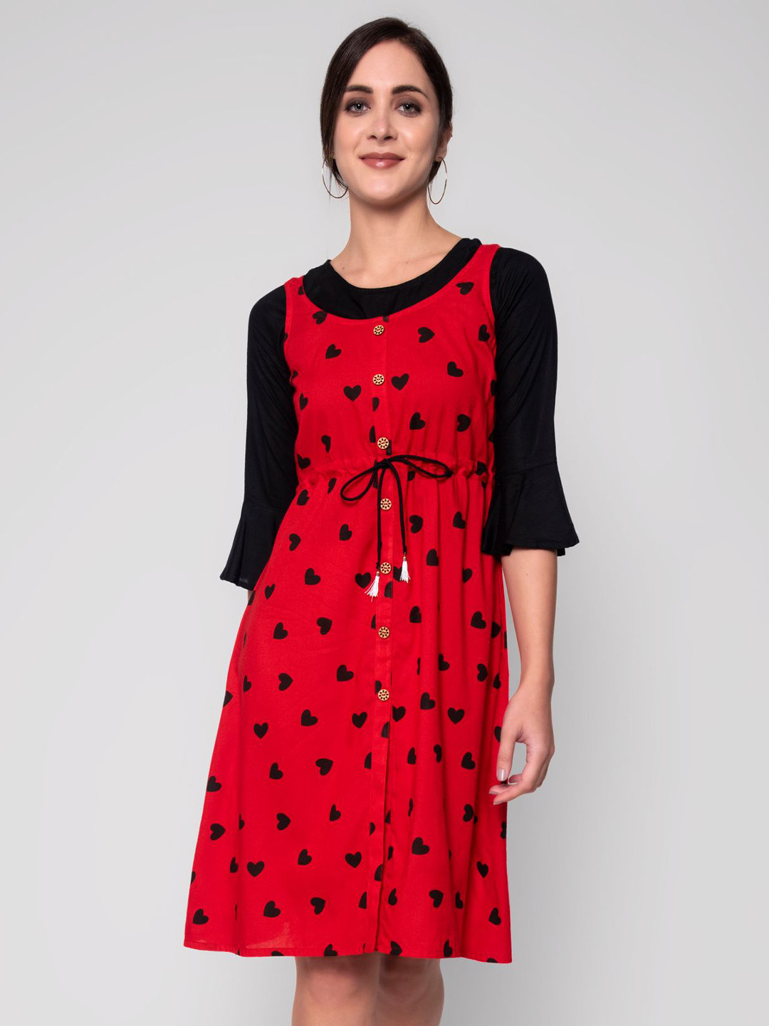 Buy God Bless Red Dress - Dresses for Women 18712700 | Myntra