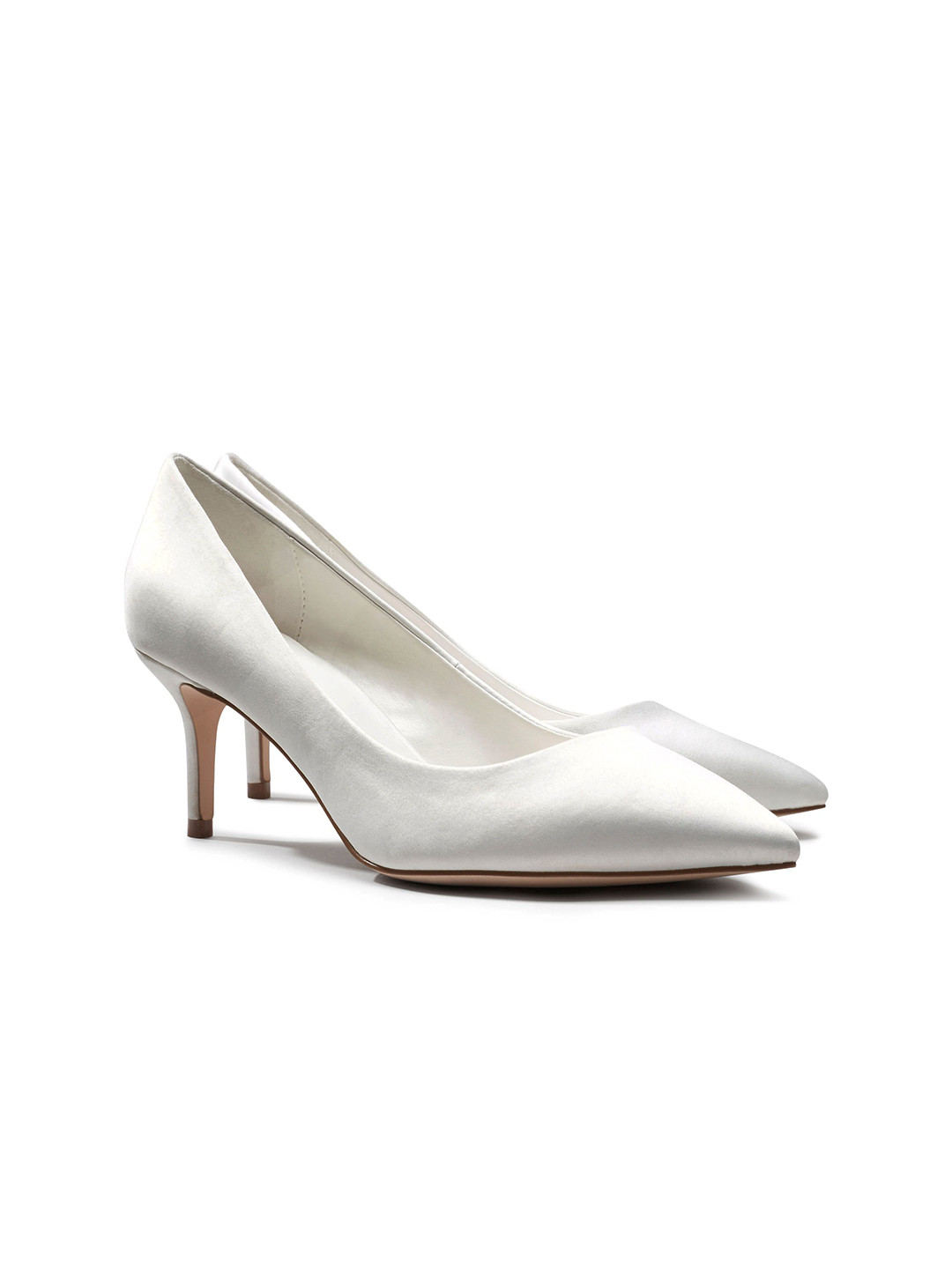Buy NEXT Women White Solid Pumps - Heels for Women 1874094 | Myntra
