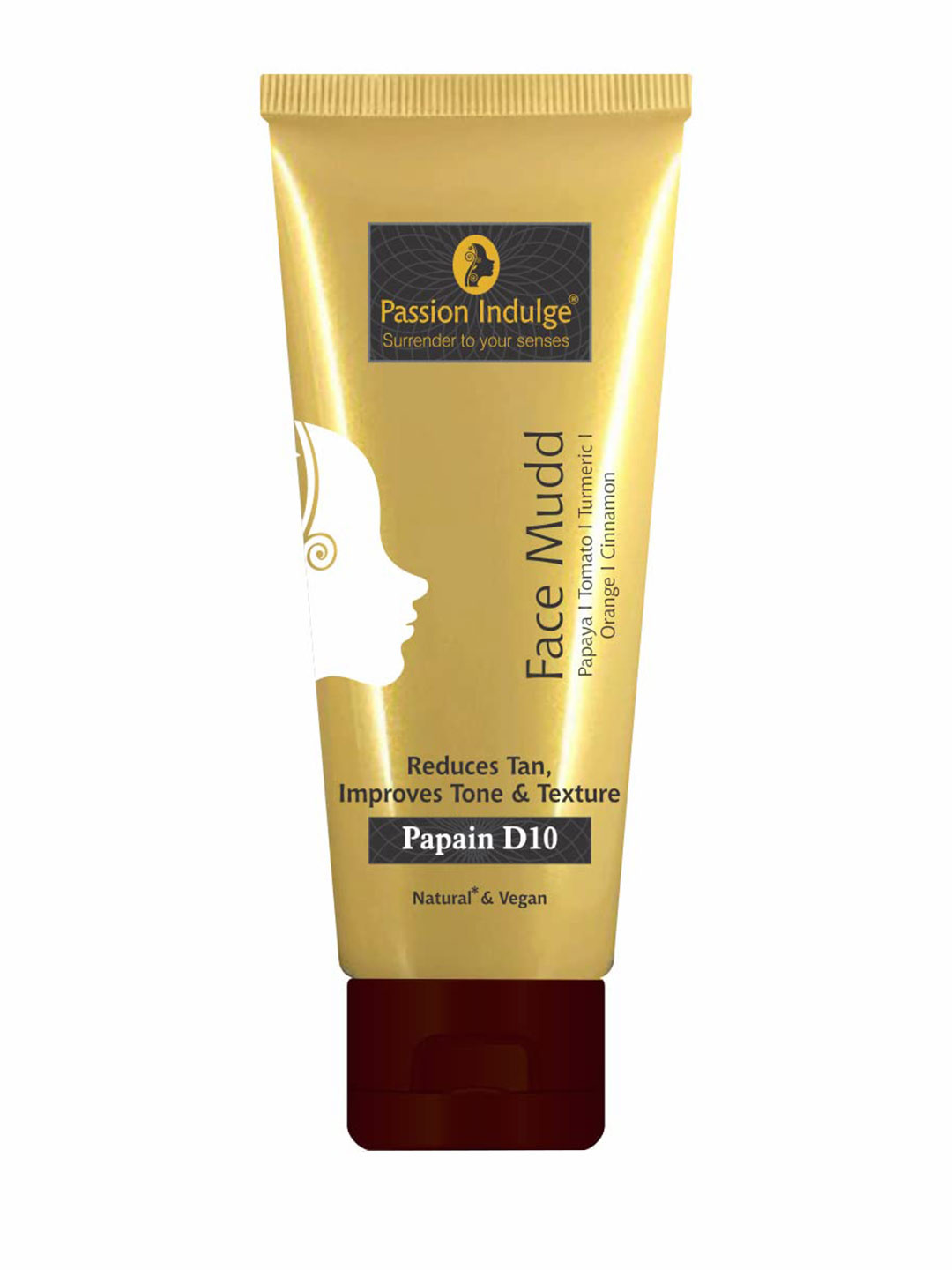Buy Passion Indulge Papain D10 Natural Face Mudd 100 Ml - Mask And Peel ...