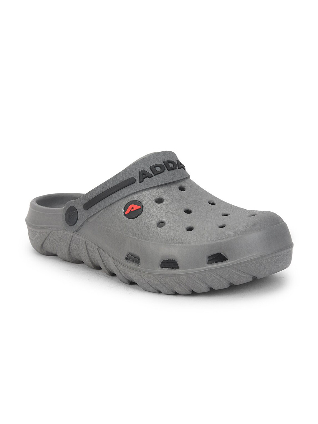 Buy Adda Men Grey & Black Clogs Sandals - Sandals for Men 18749396 | Myntra