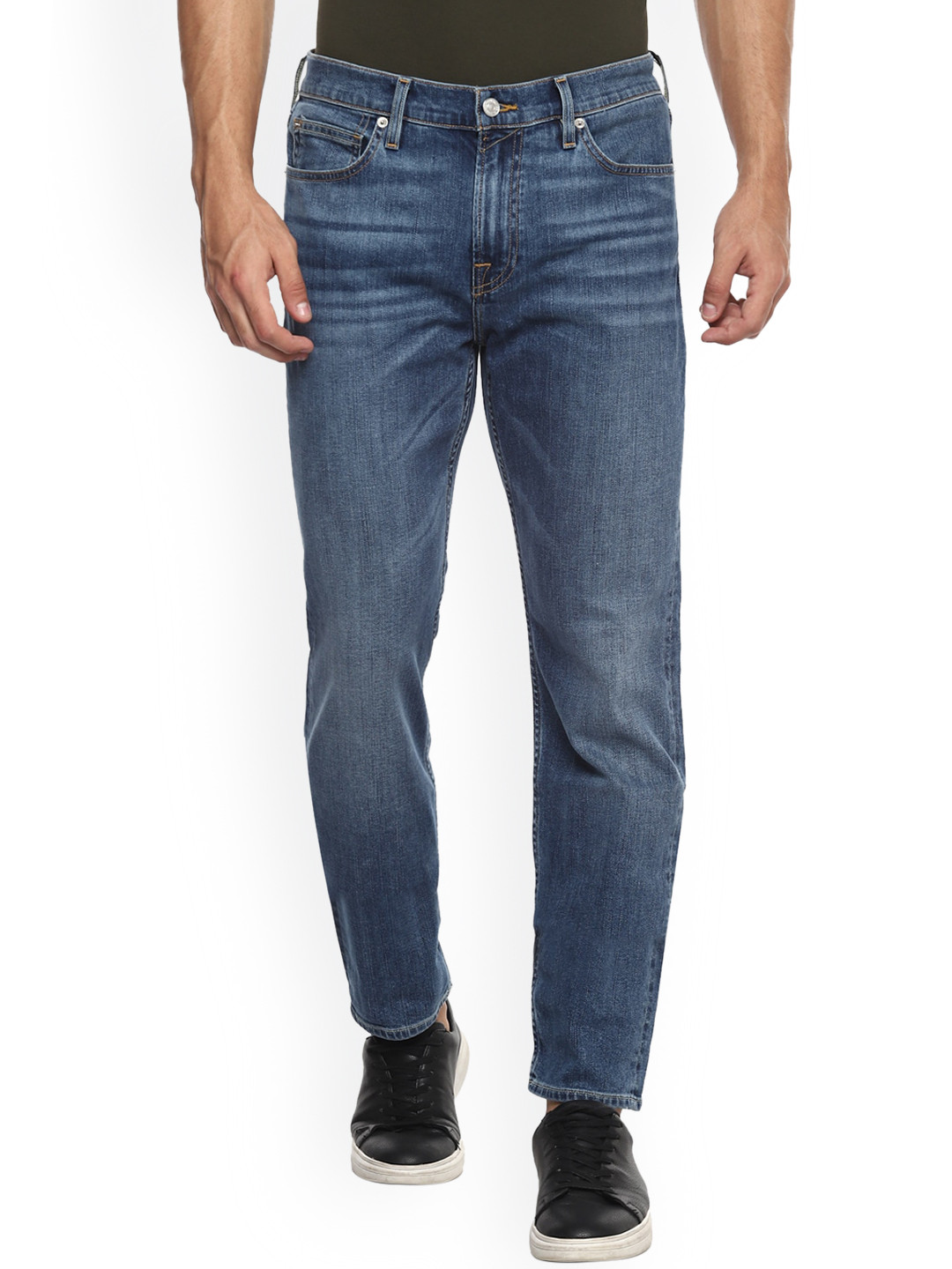 Buy 7 For All Mankind Men Blue Skinny Fit Light Fade Jeans - Jeans for ...