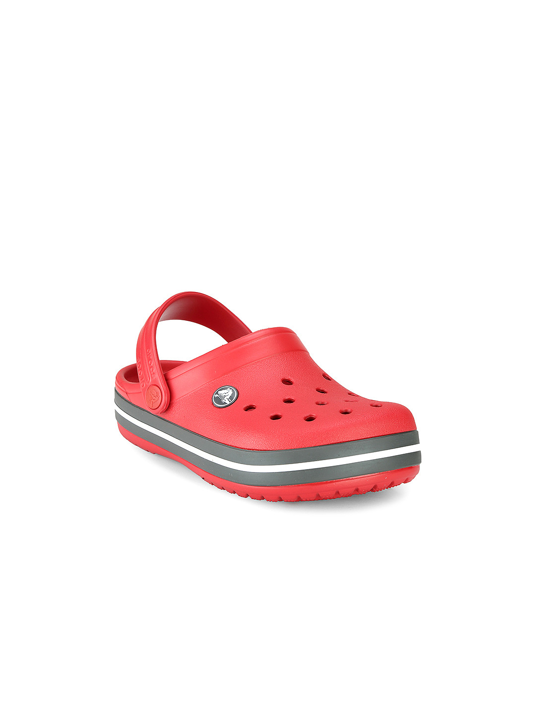 Buy Crocs Crocband Girls Red Clogs - Flip Flops for Girls 1875053 | Myntra