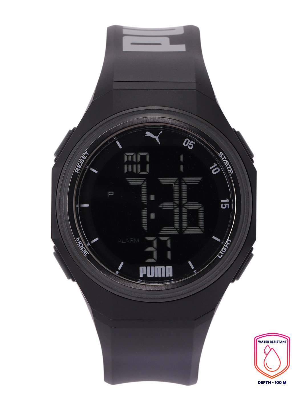 Buy Puma Men Black Solid Digital Watch P6041 Multi - Watches for Men ...