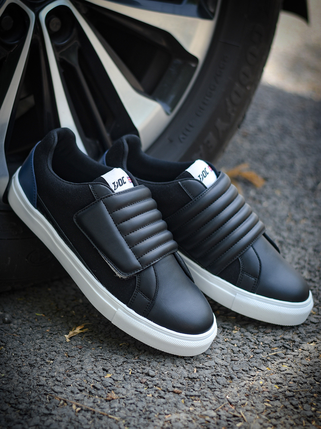 Buy Doc Martin Men Black Slip On Sneakers - Casual Shoes for Men ...