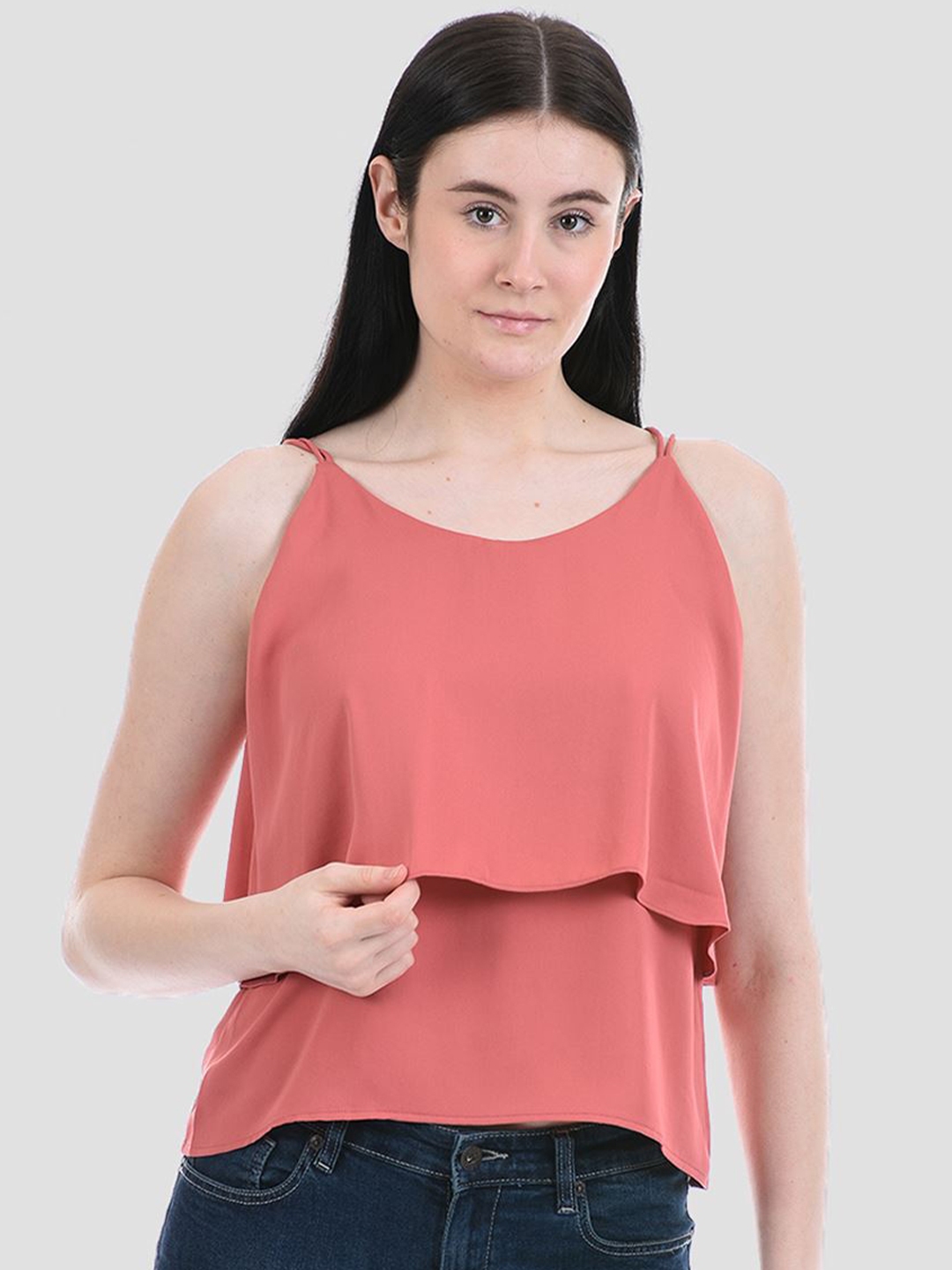 Buy Madame Pink Top Tops For Women 18786770 Myntra