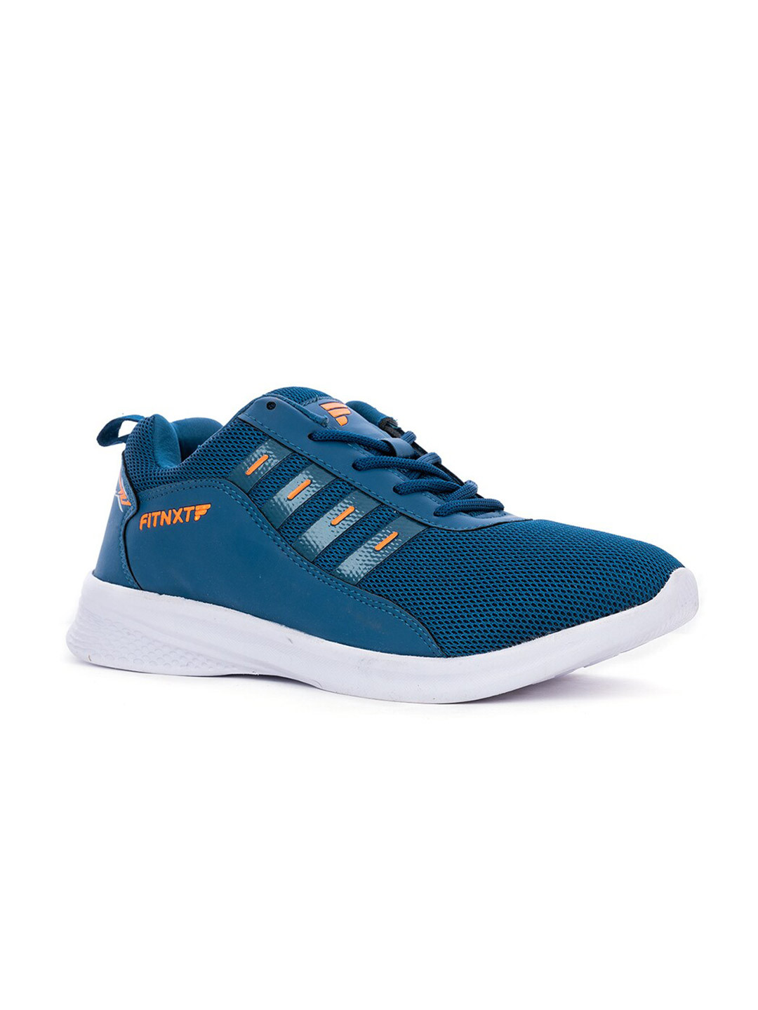 Buy Khadims Men Blue Textile Walking Non Marking Shoes - Sports Shoes ...