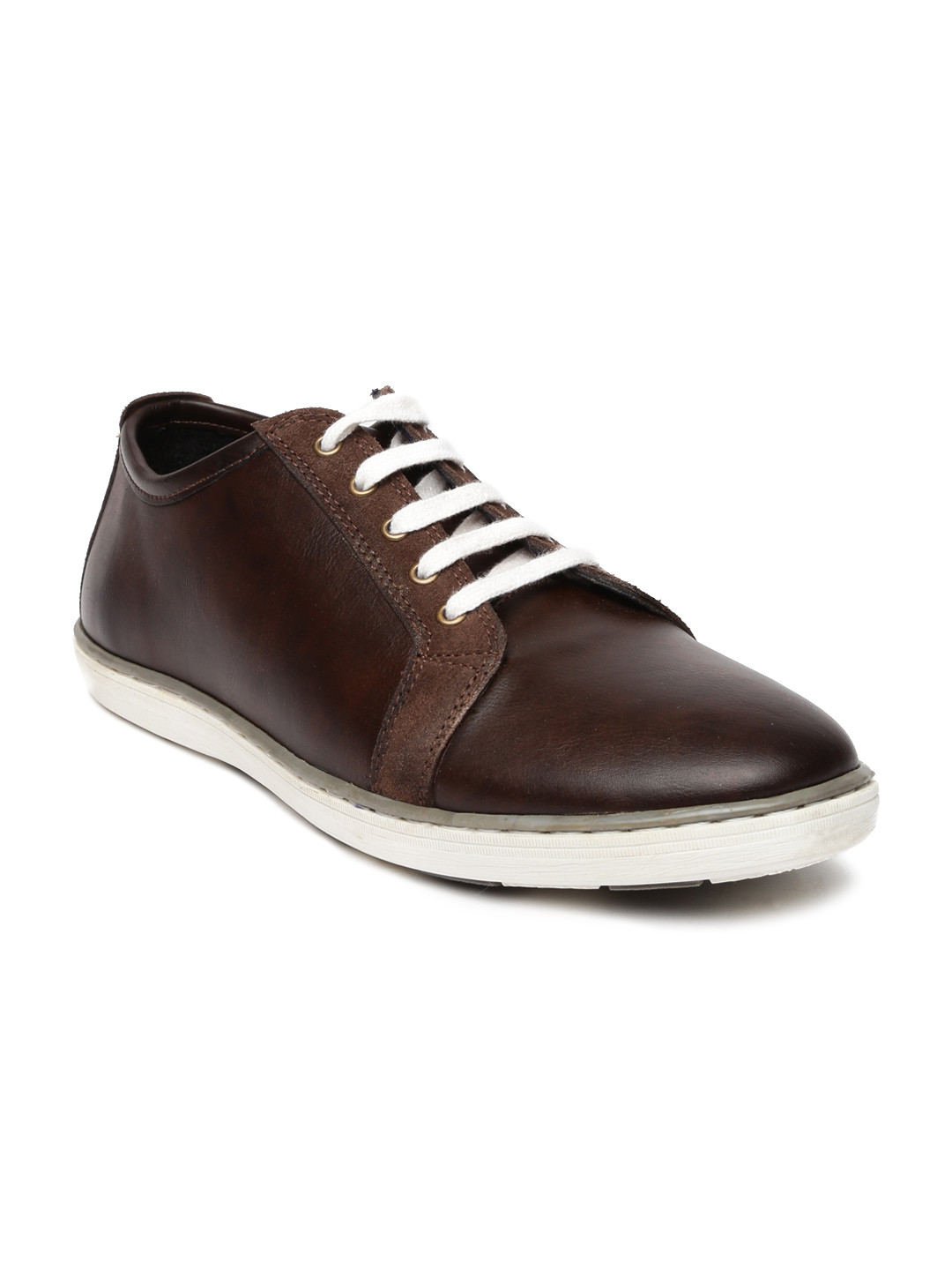 Buy Bata Men Brown Sneakers - Casual Shoes for Men 1879521 | Myntra