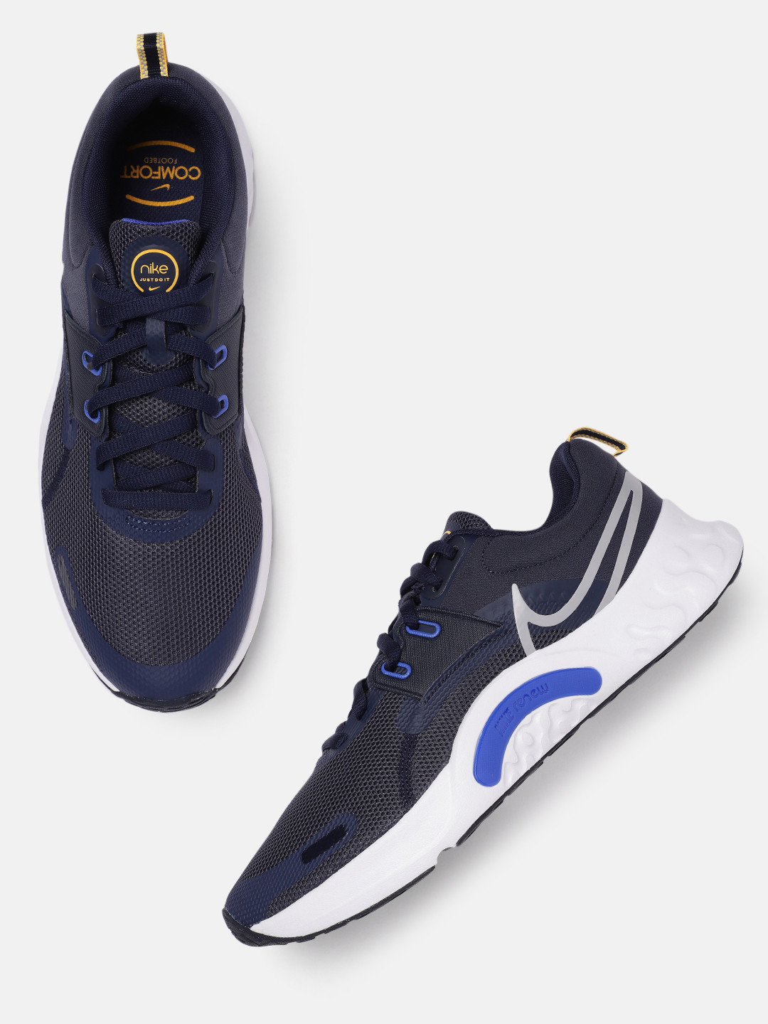 Buy Nike Men Blue RENEW RETALIATION 3 Training Shoes - Sports Shoes for ...