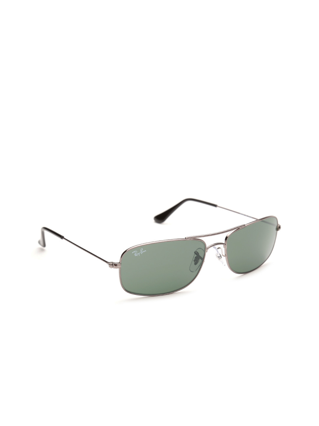 Buy Ray Ban Unisex Rectangle Sunglasses 0RB3382I00455 - Sunglasses for ...