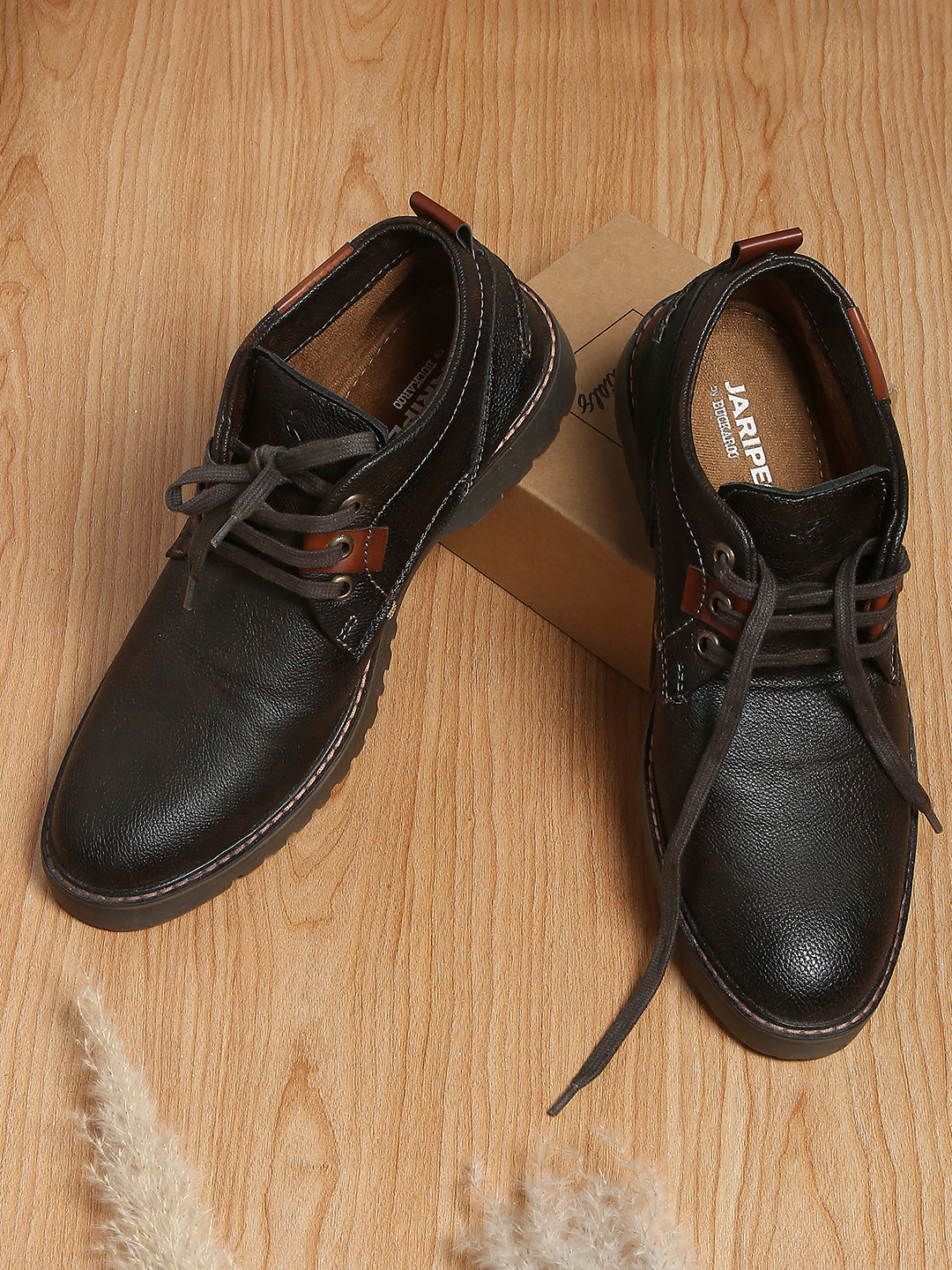 Buy Buckaroo Men Brown Vegan Leather SMU - Casual Shoes for Men ...