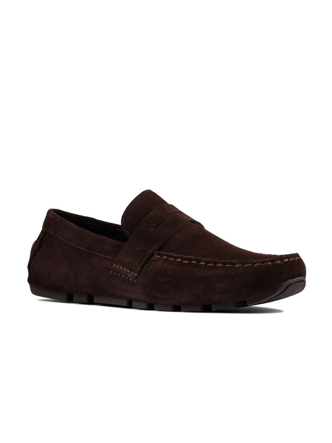 Buy Clarks Men Brown Leather Loafers - Casual Shoes for Men 18812236 ...