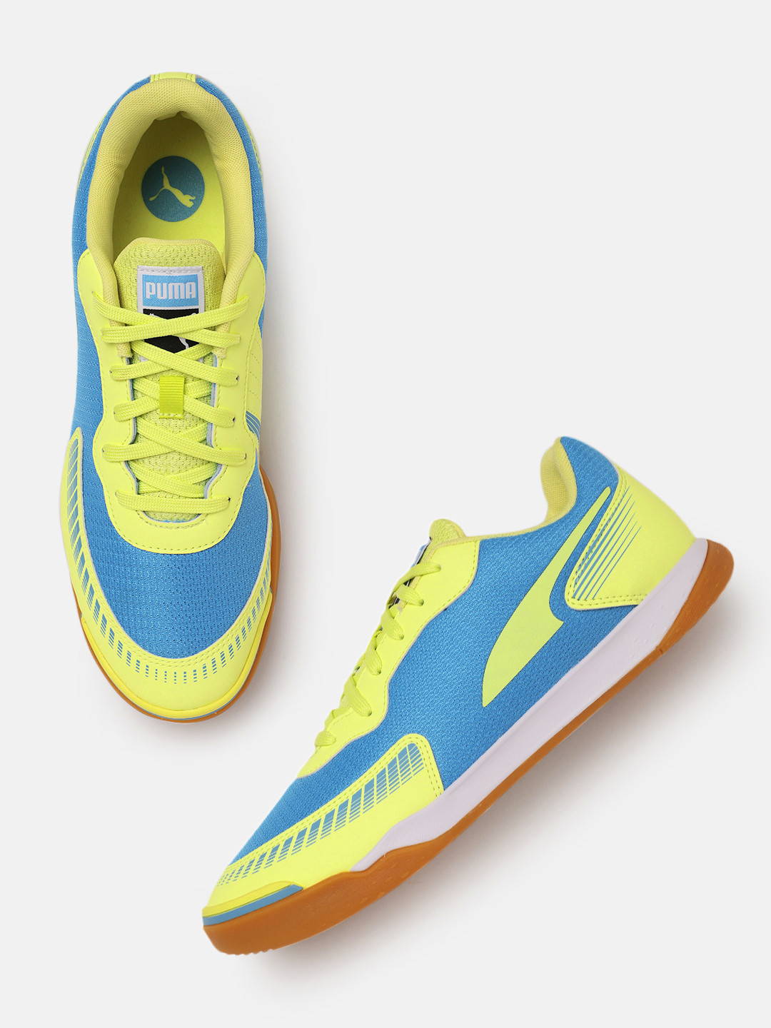 Buy Puma Unisex Blue PRESSING III Football Shoes - Sports Shoes for ...