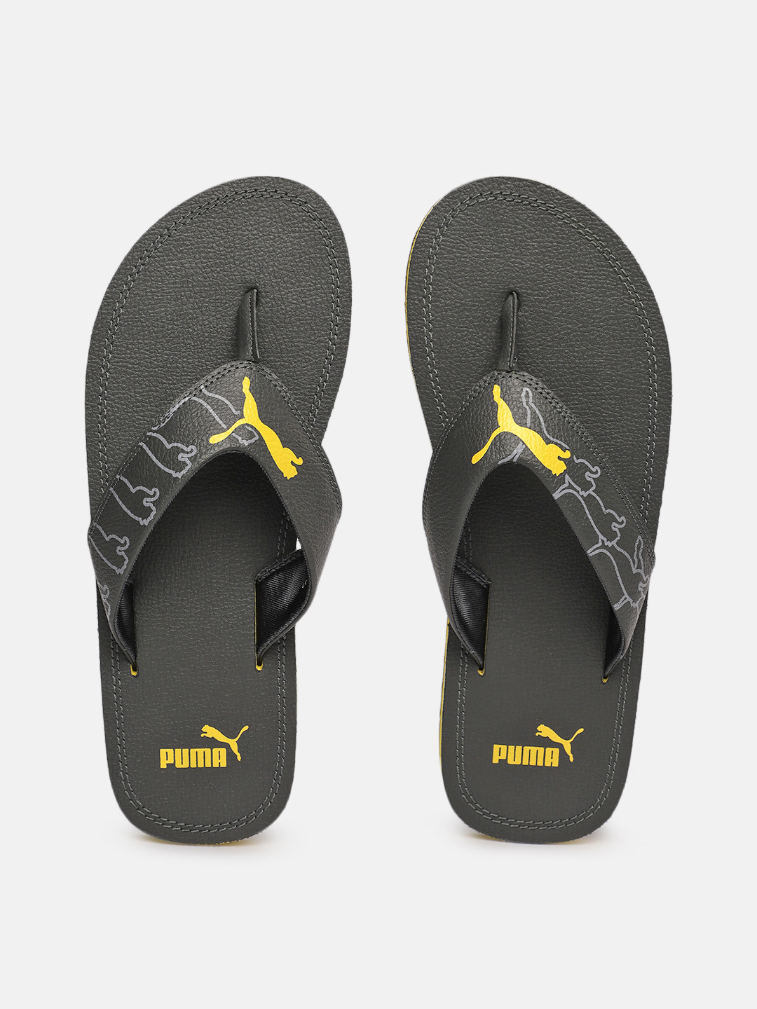 Buy Puma Unisex Grey Printed Luke V1 Thong Flip Flops - Flip Flops for ...