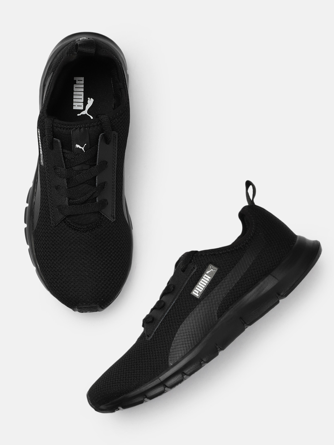 Buy Puma Men Black Reflex Sneakers - Casual Shoes for Men 18814740 | Myntra