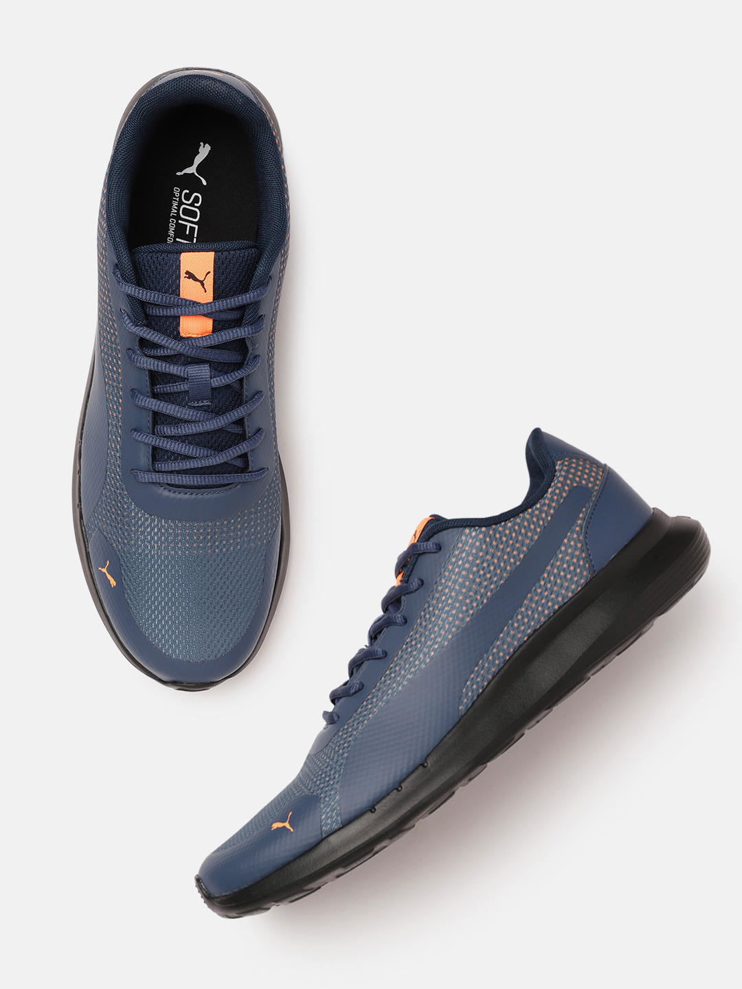 Buy Puma Men Blue Cave V2 Sneakers - Casual Shoes for Men 18814804 | Myntra