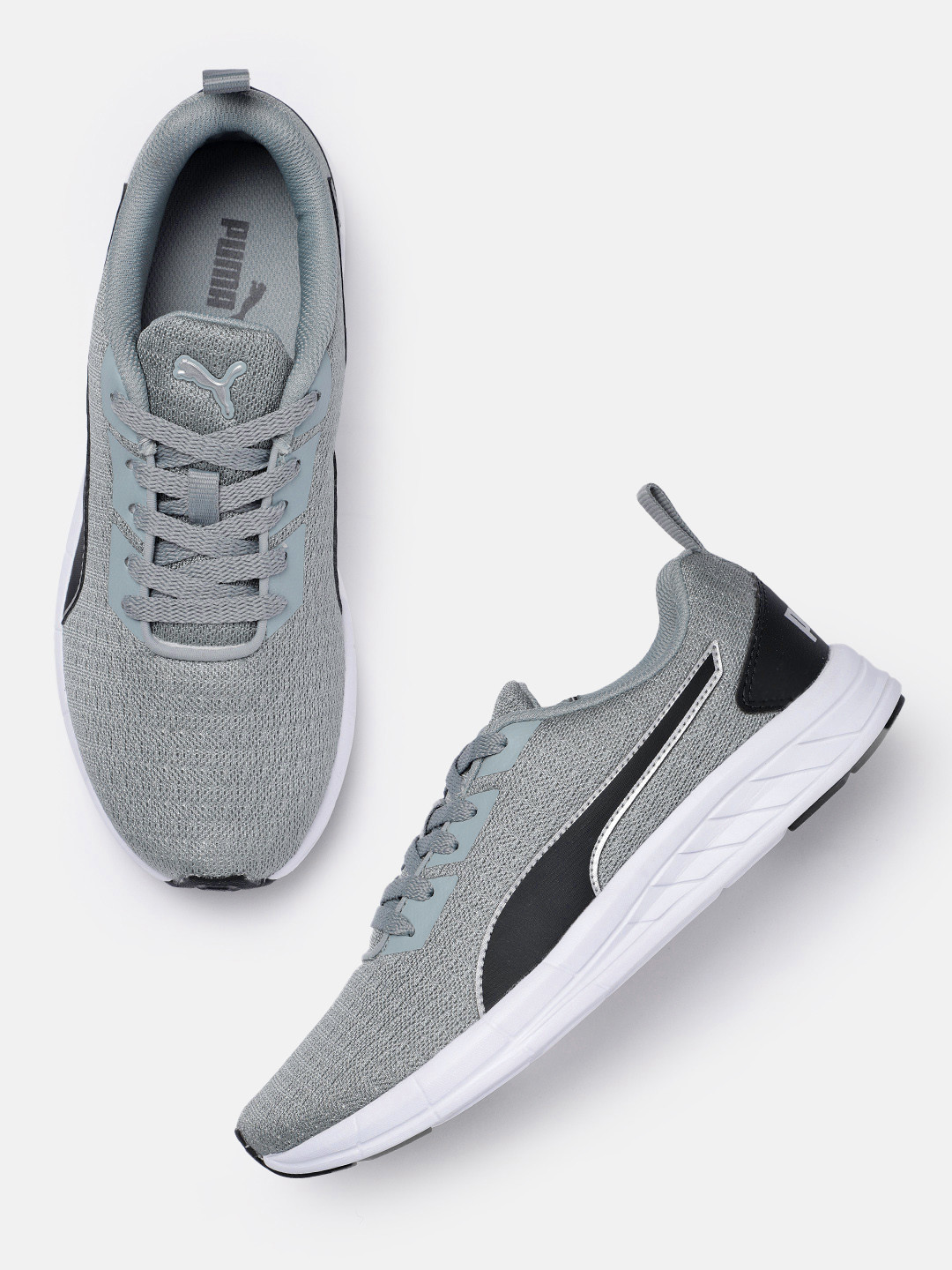 Buy Puma Men Grey Joy Running Shoes - Sports Shoes for Men 18814820 ...