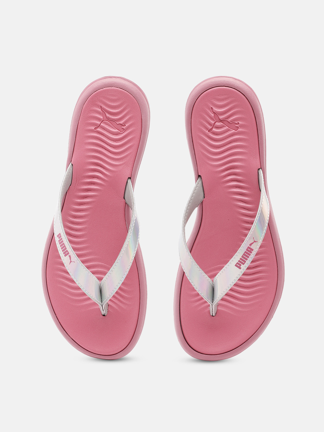 Buy Puma Women Pink Silvia Thong Flip Flops - Flip Flops for Women 18815486 | Myntra