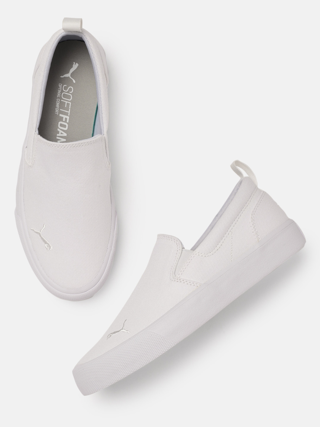 Buy Puma Women White Bari Slip On Sneakers - Casual Shoes for Women ...