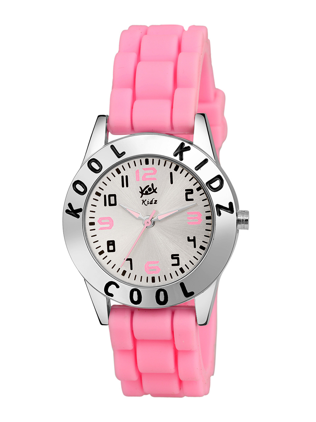 Buy Kool Kidz Unisex Kids Multicoloured Brass Dial & Pink Straps ...