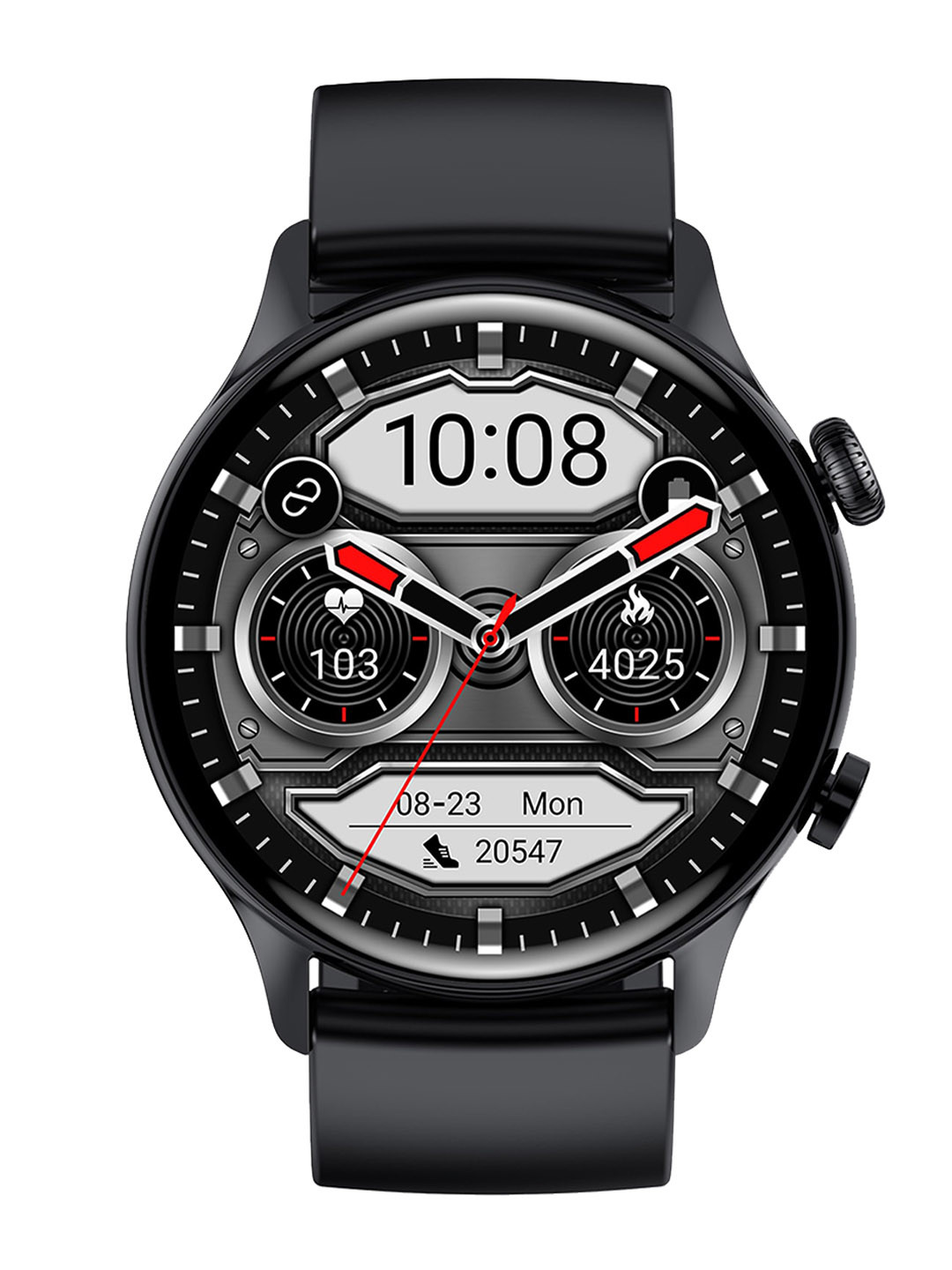 Buy Pebble Black Spectra Bluetooth Smartwatch - Smart Watches for ...