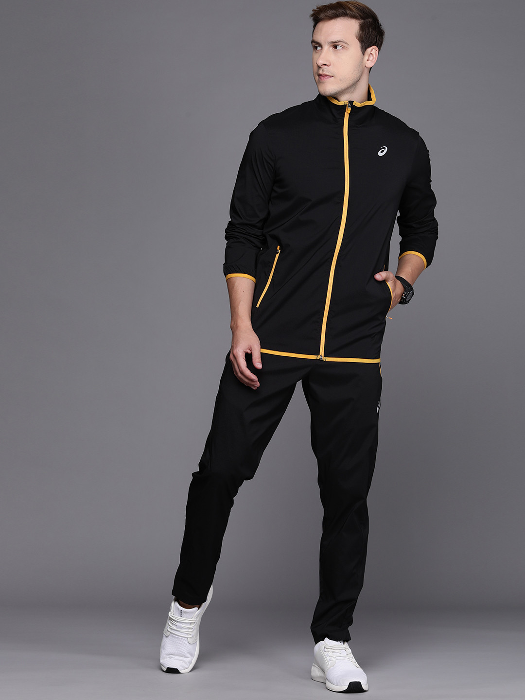Buy ASICS Men Solid Running Tracksuit - Tracksuits for Men 18855654 ...