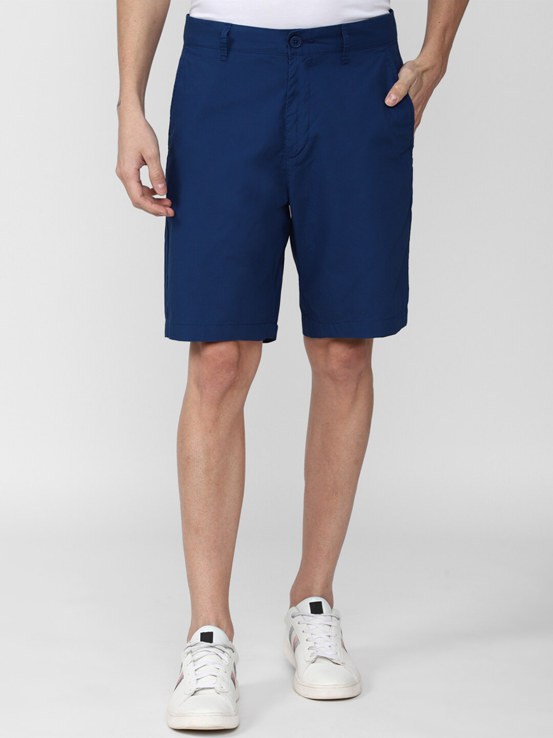 Buy FOREVER 21 Men Blue Shorts - Shorts for Men 18883620 | Myntra