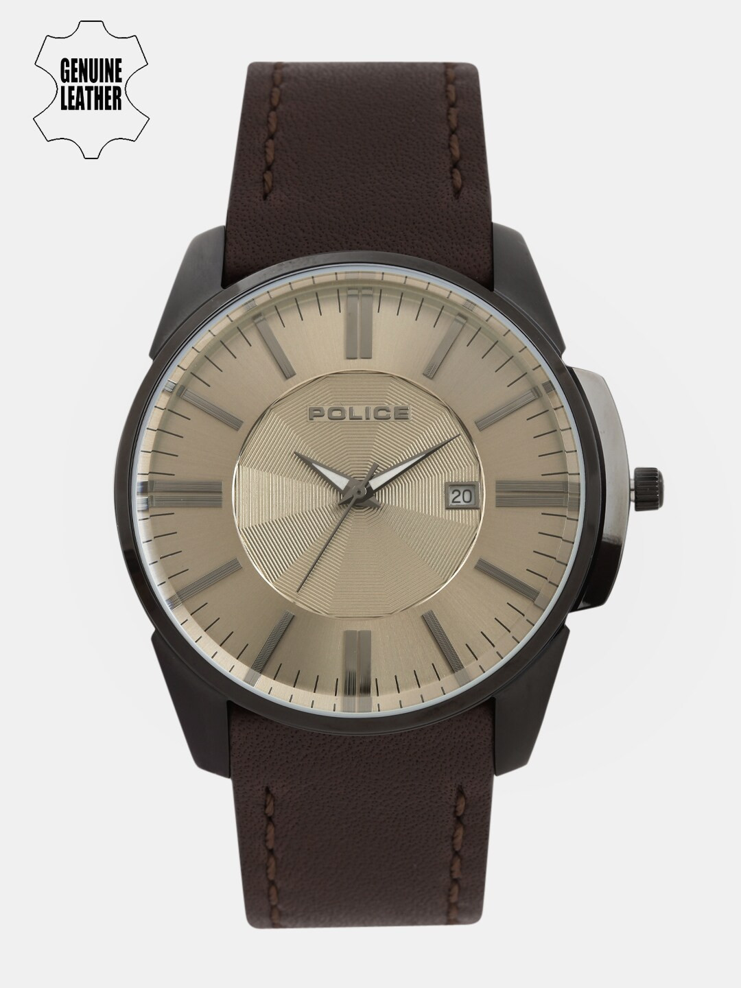 Buy Police Men Brown Analogue Watch PL14384JSB19J - Watches for Men ...