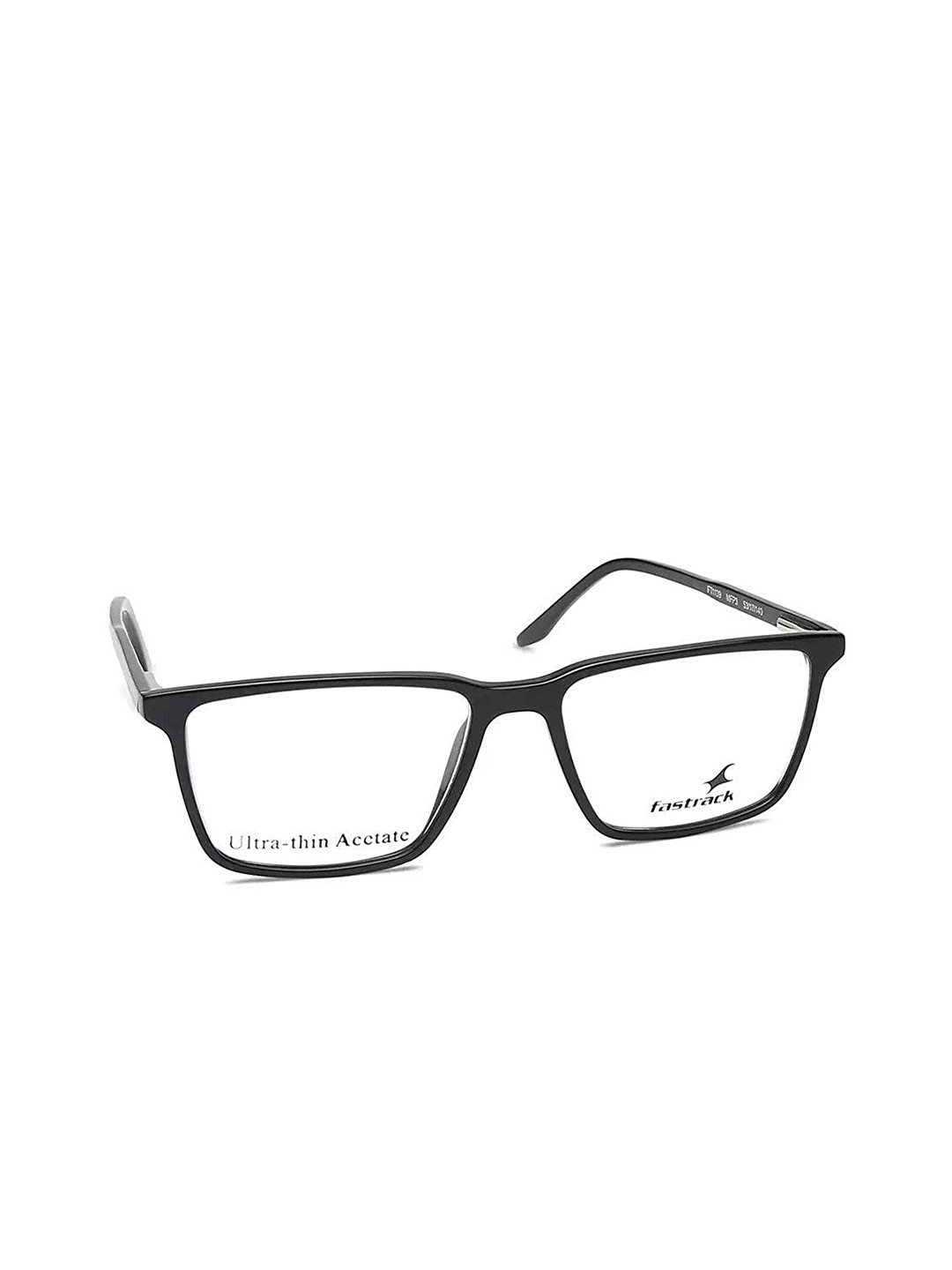 Buy Fastrack Unisex Black Full Rim Square Frames - Frames for Unisex ...