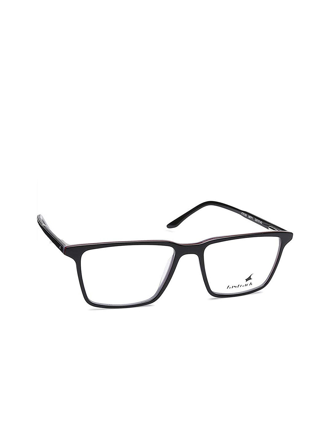 Buy Fastrack Unisex Black Full Rim Square Frames - Frames for Unisex ...